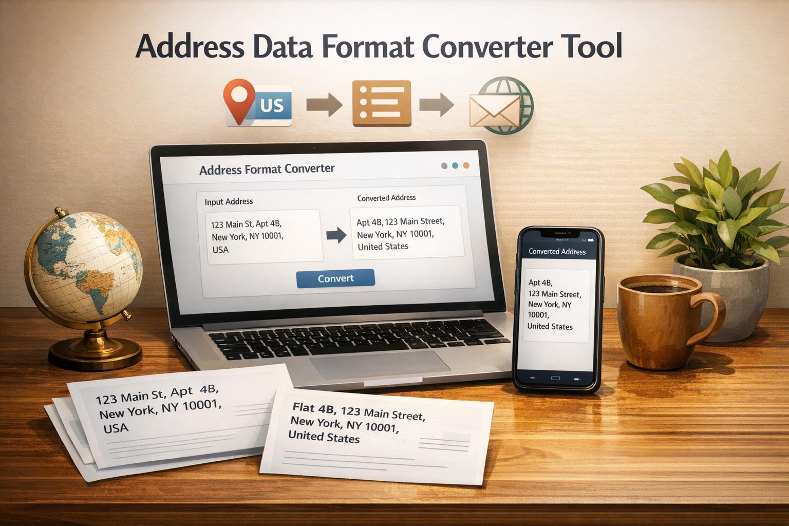 Address Data Format Converter Tool